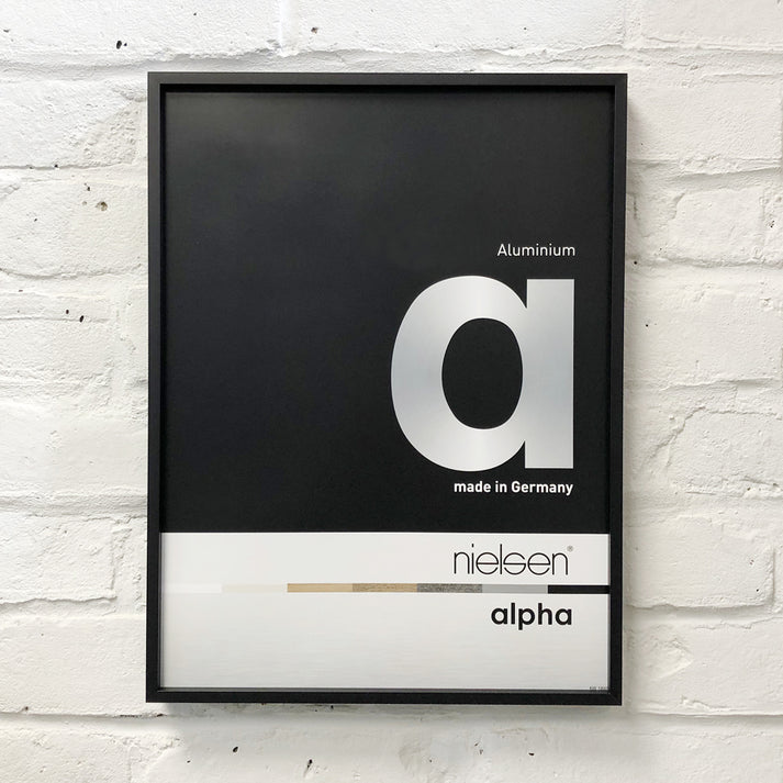 Nielsen Alpha Readymade Frames Matt Black – The Southbank Art Company