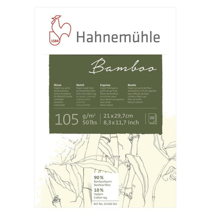Hahnemuhle Bamboo Sketch Pad 105gsm – The Southbank Art Company